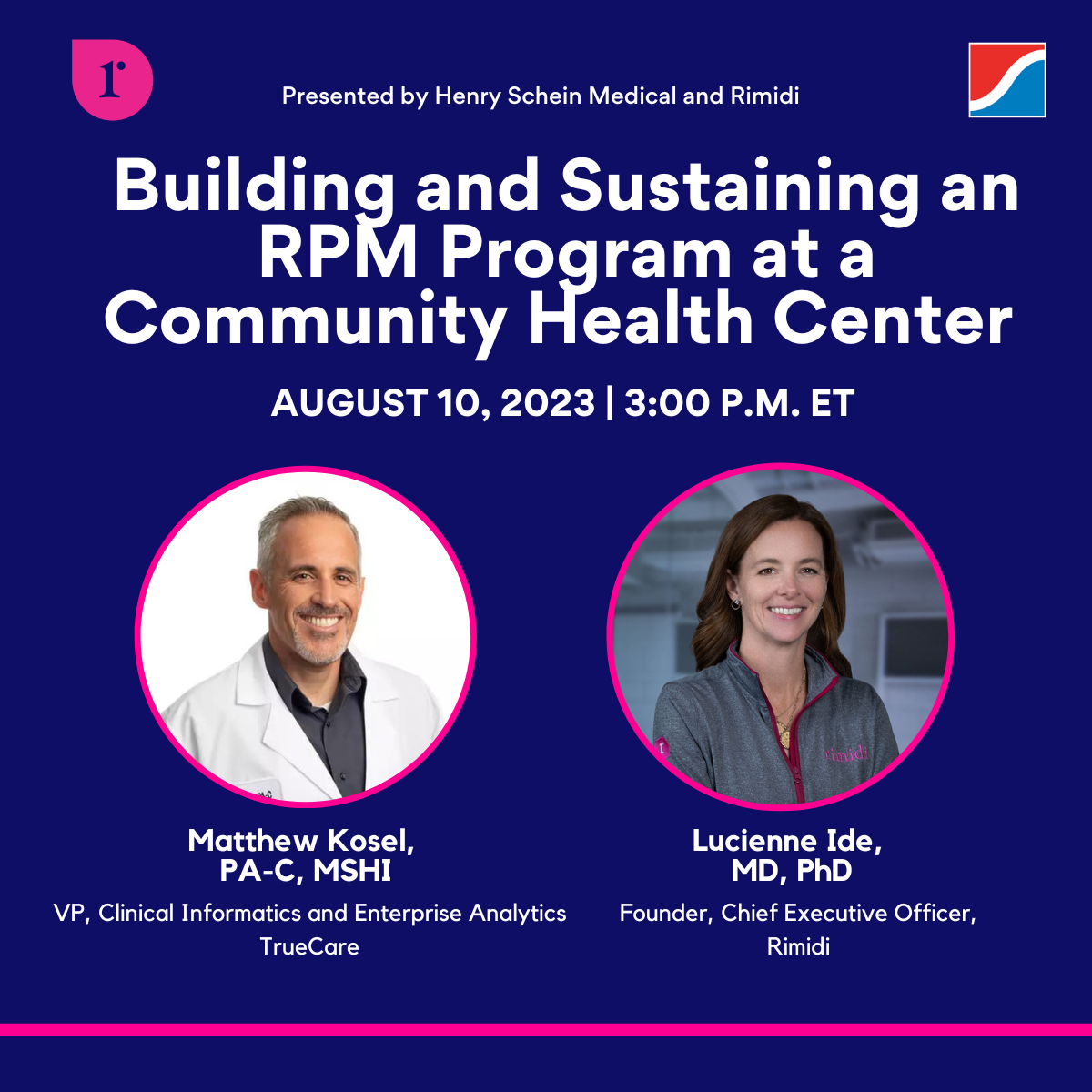 Your RPM Program at a CHC - Henry Schein Solutions Hub